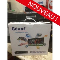 Géant récepteur décodeur satellite